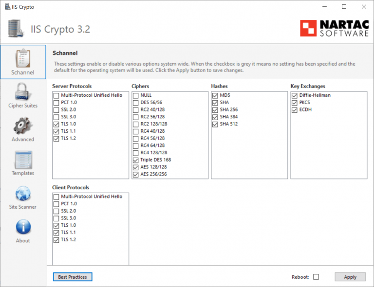 Hardening your IIS web server configuration with IIS Crypto - Jonathan ...