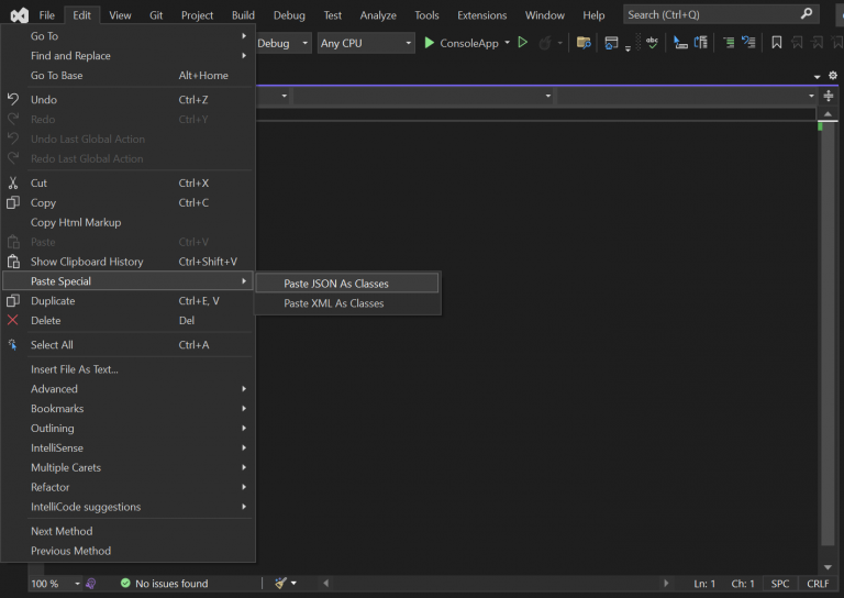 How to paste JSON as Classes in Visual Studio: A hidden gem! - Jonathan Crozier