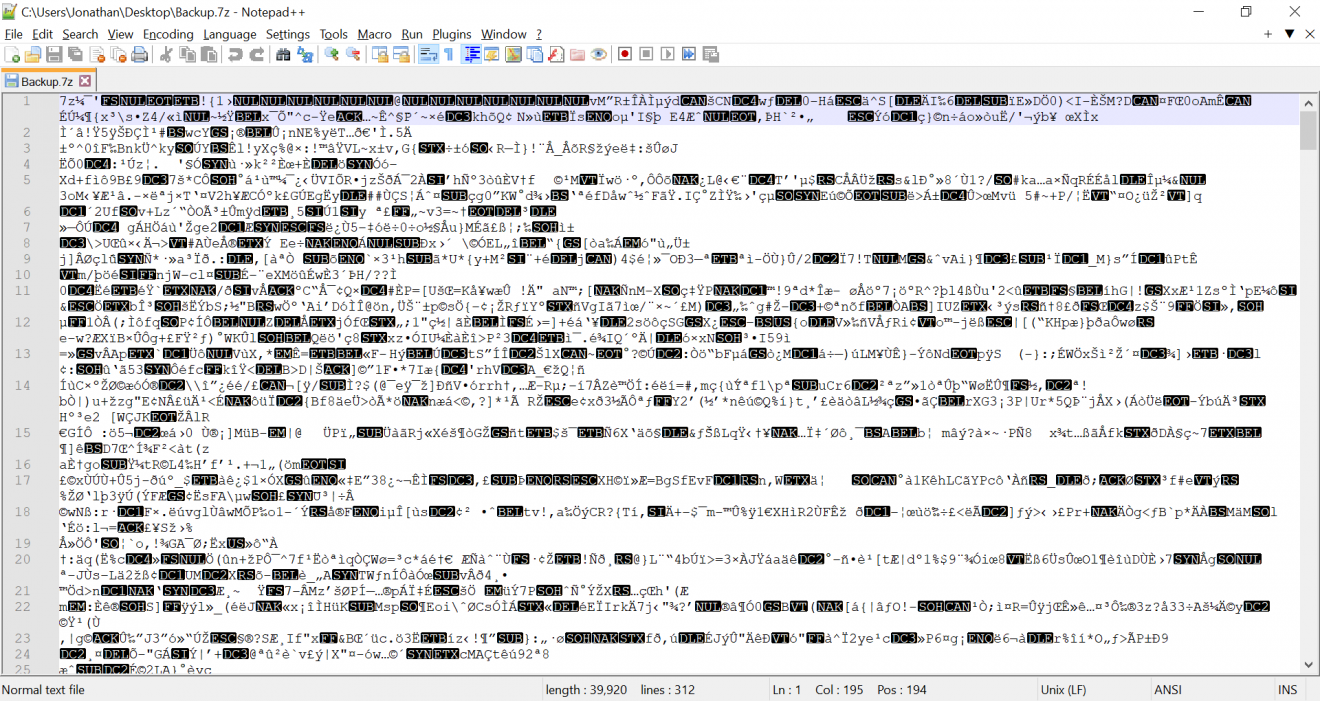 Encrypt directories and file names within a zip archive using 7-Zip ...