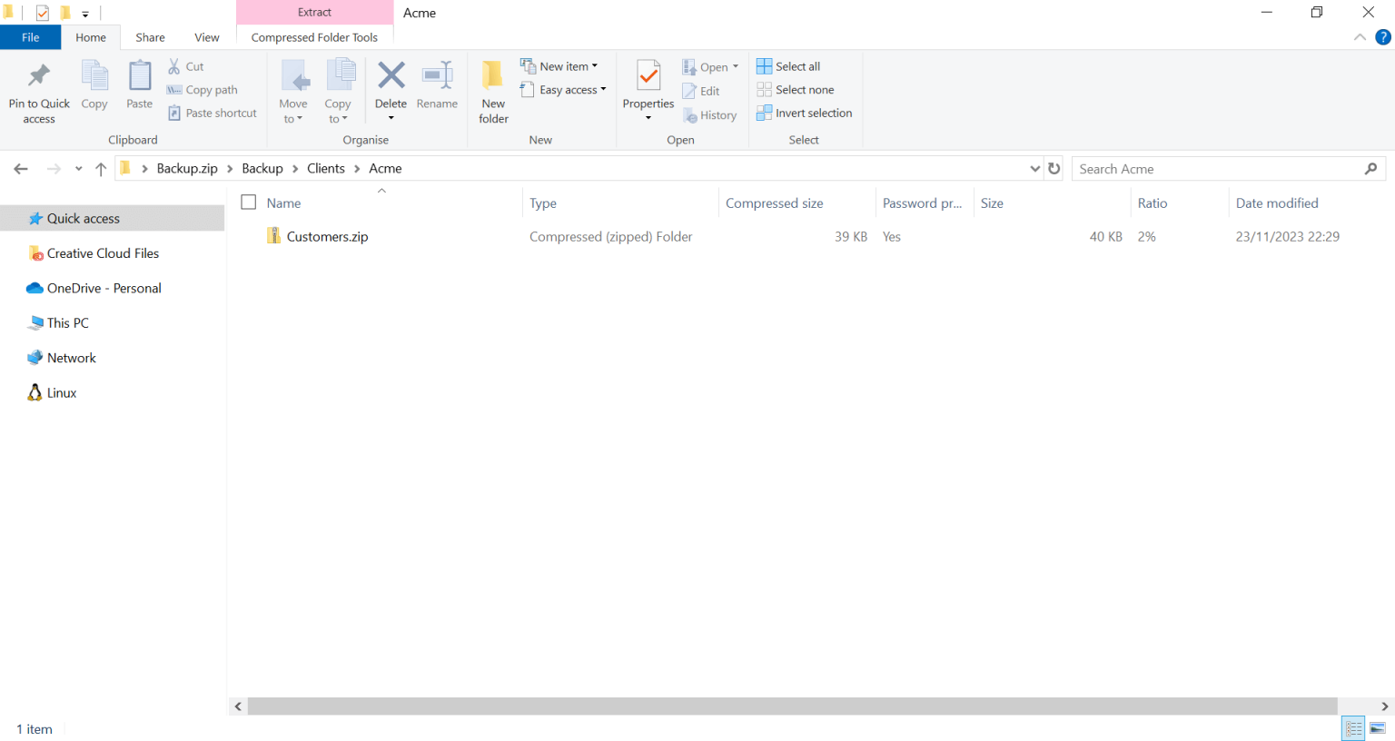 Encrypt Directories And File Names Within A Zip Archive Using 7 Zip Jonathan Crozier