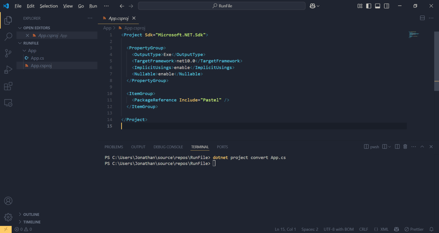 .NET Run File: Run C# code with no project file! - Jonathan Crozier