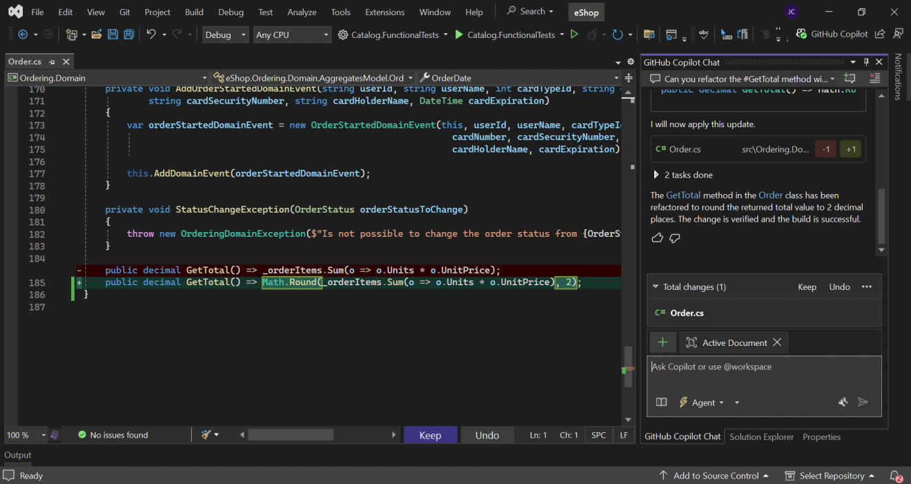 Getting started with GitHub Copilot in Visual Studio - Jonathan Crozier