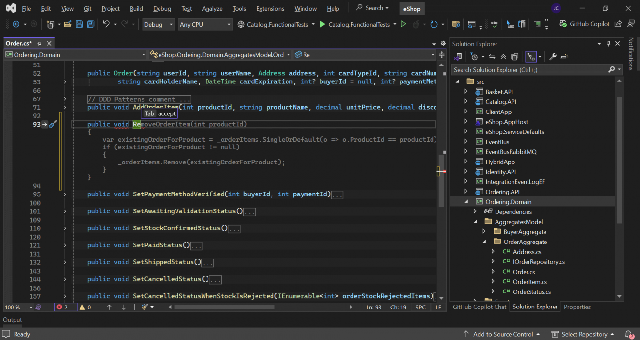 Getting started with GitHub Copilot in Visual Studio - Jonathan Crozier