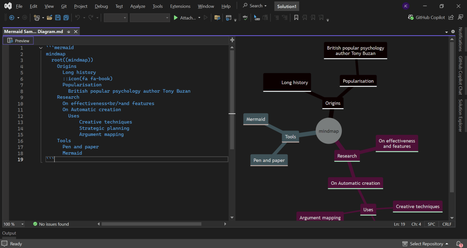 How to create Mermaid diagrams with ease using GitHub Copilot and ...